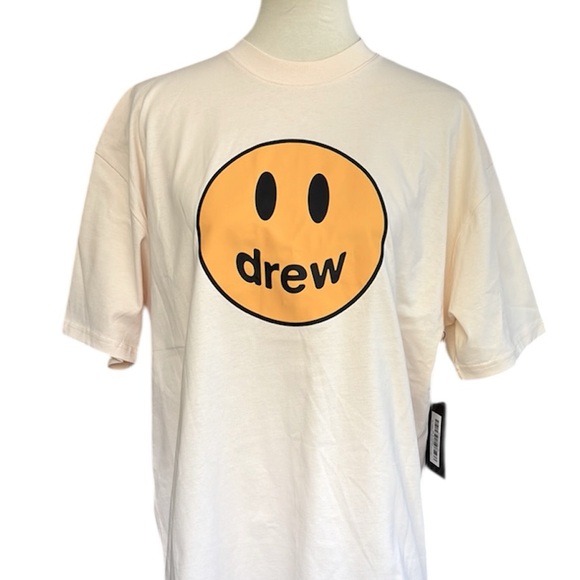 drew house | Shirts | Drew House Mascot Cream Short Sleeve Tshirt ...